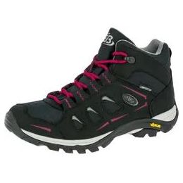 Br&uuml;tting Wanderschuh BR&Uuml;TTING "Outdoorschuh Mount Frakes High", Damen, Gr. 44, schwarz, Synthetik, Schuhe Wanderschuh