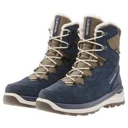 Winterstiefel Lowa "OTTAWA EVO GORE-TEX WS", Damen, Gr. 41, navy, dune, Leder, Textil, Schuhe, Winterschuhe, Winterboots, Snowboots, wasserdicht