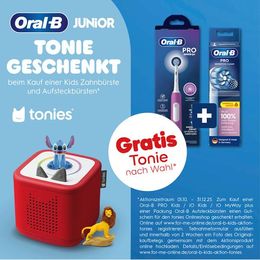 Oral-B Elektrische Zahnbürste Kinder PRO Junior Purple, ab 6 Jahren