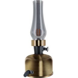 Schwaiger Akku-LED-Tischleuchte 'TILA0801' messingfarben 2,2 W