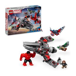 Lego&reg; Marvel Showdown zwischen Captain America und Red Hulk