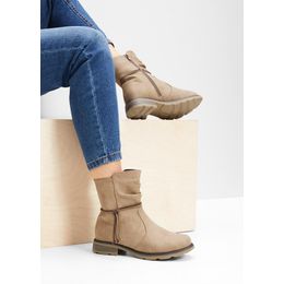 bonprix Boot, braun, Vegan