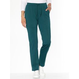 WITT Damen Hose in Stretch-Qualität, petrol, Größe 22