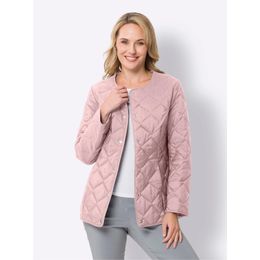 WITT Damen Steppjacke mit Paspelierung, hortensie, Gr&ouml;&szlig;e 54