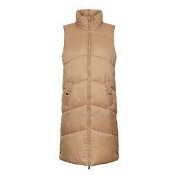 V&eacute;ro Moda VERO MODA Weste 'Uppsala' Damen Gr&ouml;&szlig;e S hellbraun