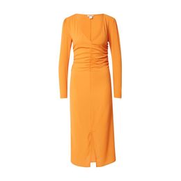 MONKI Kleid Damen Größe 50 orange Winterkleid