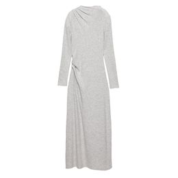 Pull&Bear Pull&bear Kleid Damen Gr&ouml;&szlig;e 42 hellgrau Winterkleid