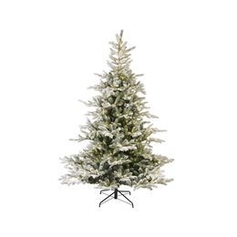 Kaemingk Tannenbaum 180cm mit LED Lichterkette beschneit GRANDIS