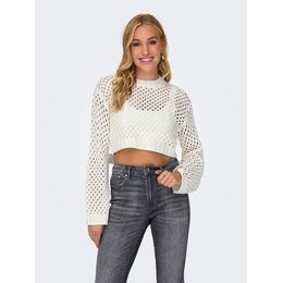 Only Pullover in Wei&szlig; - 60% | Gr&ouml;&szlig;e M | Damen-tops