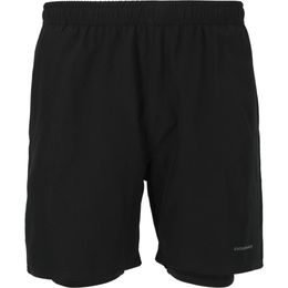 Endurance Kros 2-in-1 Shorts Bekleidung Herren schwarz