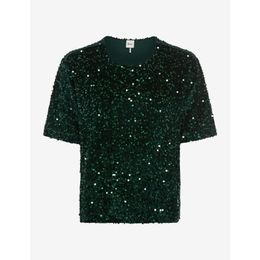 Brax Damen Shirt Style CARA S midnight forest, dunkelgrün, Gr. 46