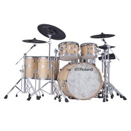Roland VAD716-2GN Acoustic Design E-Drum Set Gloss Natural