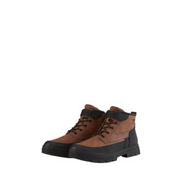 Tom Tailor Herren Wasserdichte Boots mit Fütterung, braun, Uni, Gr. 41