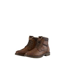 Tom Tailor Herren Wasserdichte Stiefeletten mit Fütterung, braun, Uni, Gr. 40