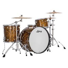 Ludwig Neusonic DOWNBEAT Shell Set A6 Butterscotch Pearl