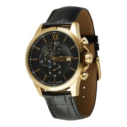 Gc Uhr Herren Größe One Size gold / schwarz