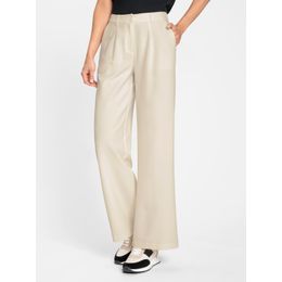 WITT Damen Marlene-Hose mit r&uuml;ckw&auml;rtigem Dehnbund, champagner, Gr&ouml;&szlig;e 36