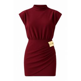 WOMAN VISION Kleid Damen Größe 36 bordeaux Winterkleid