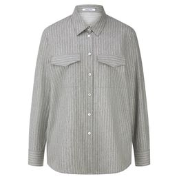 Peter Hahn - Bluse, grau, Gr. 40 / M - Baumwolle