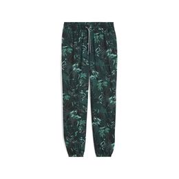 Puma Workout Pants 'Green Terrains' female Green size XXS