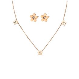 Hey Happiness Jewelry Set 'Forget-Me-Not' female Gold size One Size
