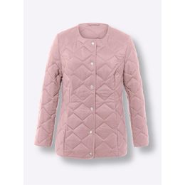 WITT Damen Steppjacke mit Paspelierung, hortensie, Gr&ouml;&szlig;e 44