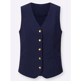 WITT Damen Weste in Bengalin-Qualit&auml;t, marine, Gr&ouml;&szlig;e 52