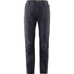 Fj&auml;llr&auml;ven Fj&auml;llr&auml;ven Travellers MT Damen Zipp-Off Hose dunkelblau 46 - Damenhosen, -r&ouml;cke & -kleider