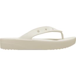 Crocs Platform Flip beige 34-35 - Damenschuhe