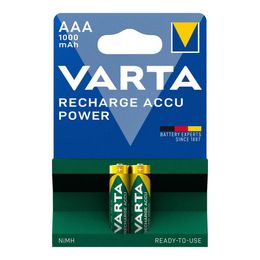 Varta Cons.Varta Recharge Accu Power AAA 1,2V/1000mAh/NiMH 5703 Bli.2 (05703301402)