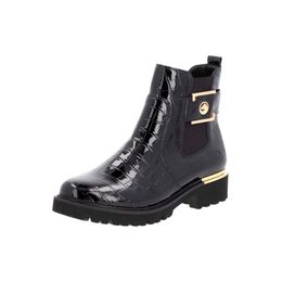 Remonte Chealsea Boots Damen Gr&ouml;&szlig;e 41 gold / schwarz Winterschuhe