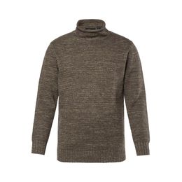 JP1880 Pullover Herren Gr&ouml;&szlig;e 4XL braunmeliert