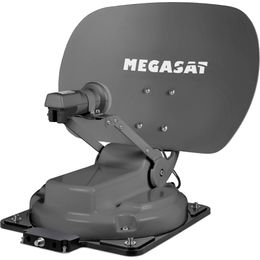 Megaset Caravanman Kompakt 4 Flachantenne mit GPS schwarz - Camping-Sat-Anlagen von Megasat