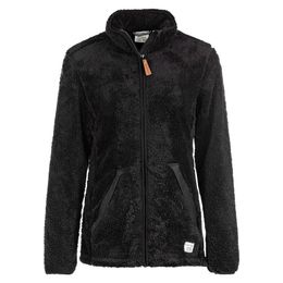 WEATHER REPORT Funktionsfleecejacke Damen Gr&ouml;&szlig;e 4XL schwarz