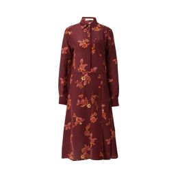 Vanessa Bruno Kleid 'FRESH' Damen Gr&ouml;&szlig;e 42 orange / rosa / weinrot Sommerkleid