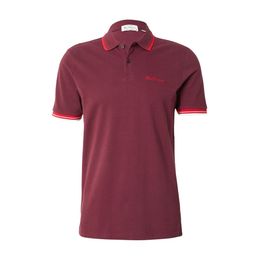 Ben Sherman Poloshirt Herren Gr&ouml;&szlig;e XL rot / weinrot / wei&szlig;