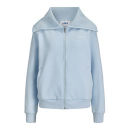 Jack & Jones JJXX Sweatjacke 'JXSTUDIO' Damen Gr&ouml;&szlig;e XL hellblau / wei&szlig;