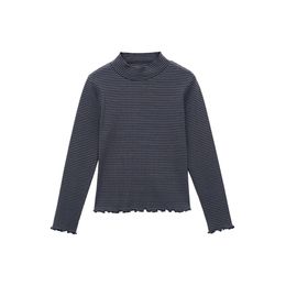 Mango Kids Shirt 'TURBORIR' M&auml;dchen Gr&ouml;&szlig;e 128 navy / dunkelgrau