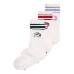 Abercrombie & Fitch Abercrombie & Fitch Socken Jungen Gr&ouml;&szlig;e 28/30 himmelblau / tanne / rubinrot / wei&szlig;
