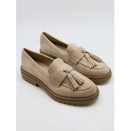 Bellucci Mokassins in Beige - 59% | Größe 37 | Damen-schuhe-halbschuhe