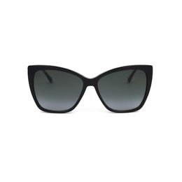 Jimmy Choo Damen-Sonnenbrille in Schwarz/ Gold - 62% | Größe 58 | Damen-brillen