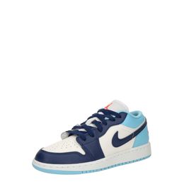Jordan Sneaker 'Air Jordan 1' Jungen Gr&ouml;&szlig;e 40 navy / himmelblau / koralle / wei&szlig;
