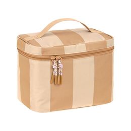 Lässig Lässig Kulturbeutel in Beige - (L)24,5 cm - (B)18 cm - (H)18 cm - 19% | Damen-koffer-reisegepaeck