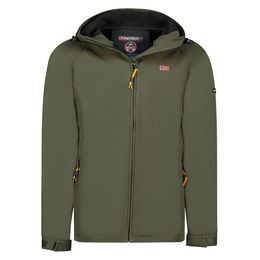 Geographical Norway Softshelljacke "Tamigoglor" in Khaki - 60% | Größe L | Herren-outdoorjacken