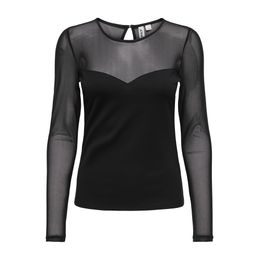 Only Shirt 'ONLHEART-BECKI' Damen Gr&ouml;&szlig;e M schwarz