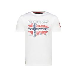 Geographical Norway Shirt "Jrusty" in Weiß - 60% | Größe 164 | Kinder-oberteile