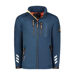 Geographical Norway Softshelljacke "Richywood" in Dunkelblau - 61% | Größe L | Herren-outdoorjacken