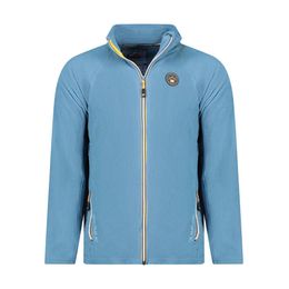 Geographical Norway Fleecejacke "Tugim" in Blau - 63% | Gr&ouml;&szlig;e M | Herren-pullover-sport