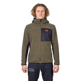 HANNAH Funktionsjacke "Kodiak" in Khaki/ Anthrazit - 68% | Größe L | Herren-outdoorjacken