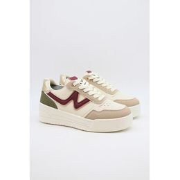 Bellucci Sneakers in Beige/ Bordeaux - 54% | Größe 41 | Damen-sneakers